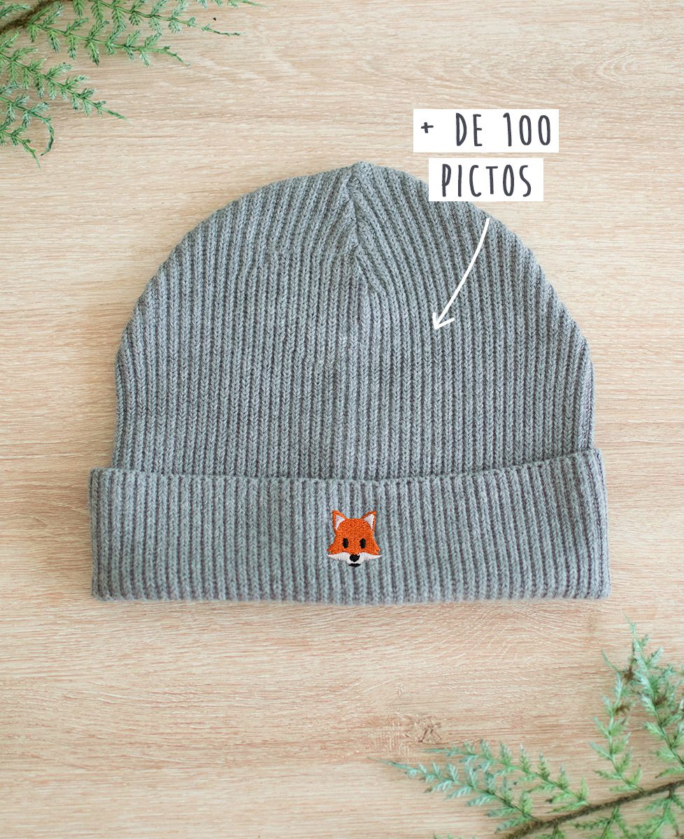 Cappello Picto ricamato personalizzato | Monsieur TSHIRT