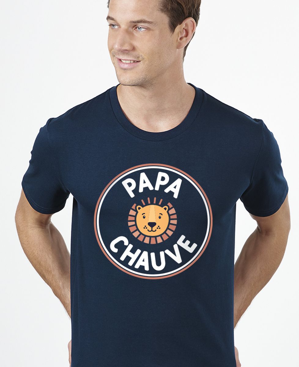 T-shirt Papa chauve | Monsieur TSHIRT