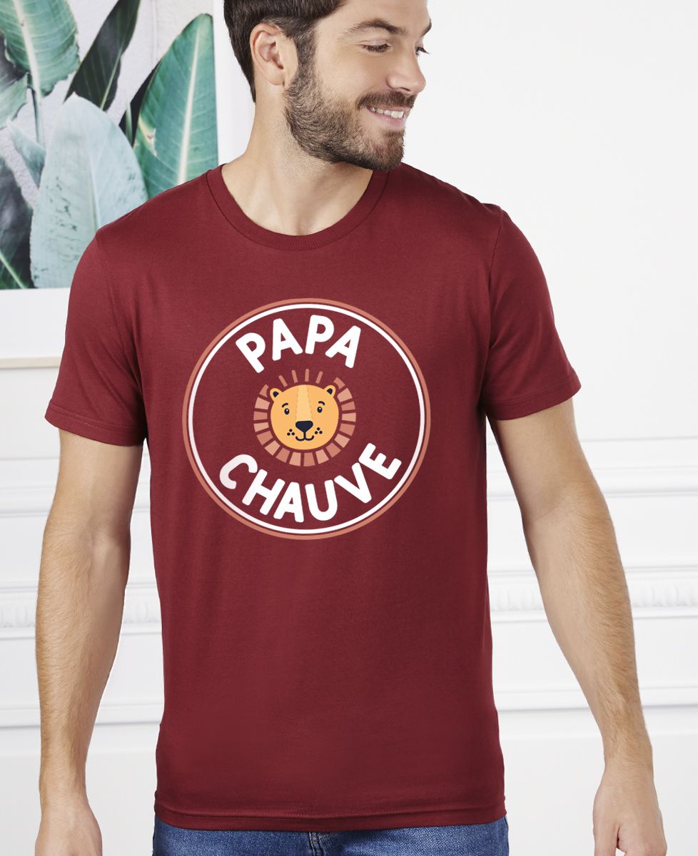T-shirt Papa chauve | Monsieur TSHIRT
