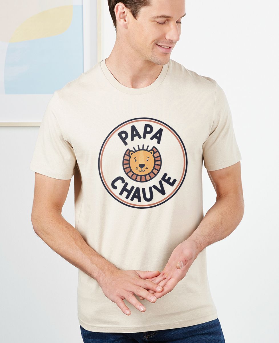 T-shirt Papa chauve | Monsieur TSHIRT