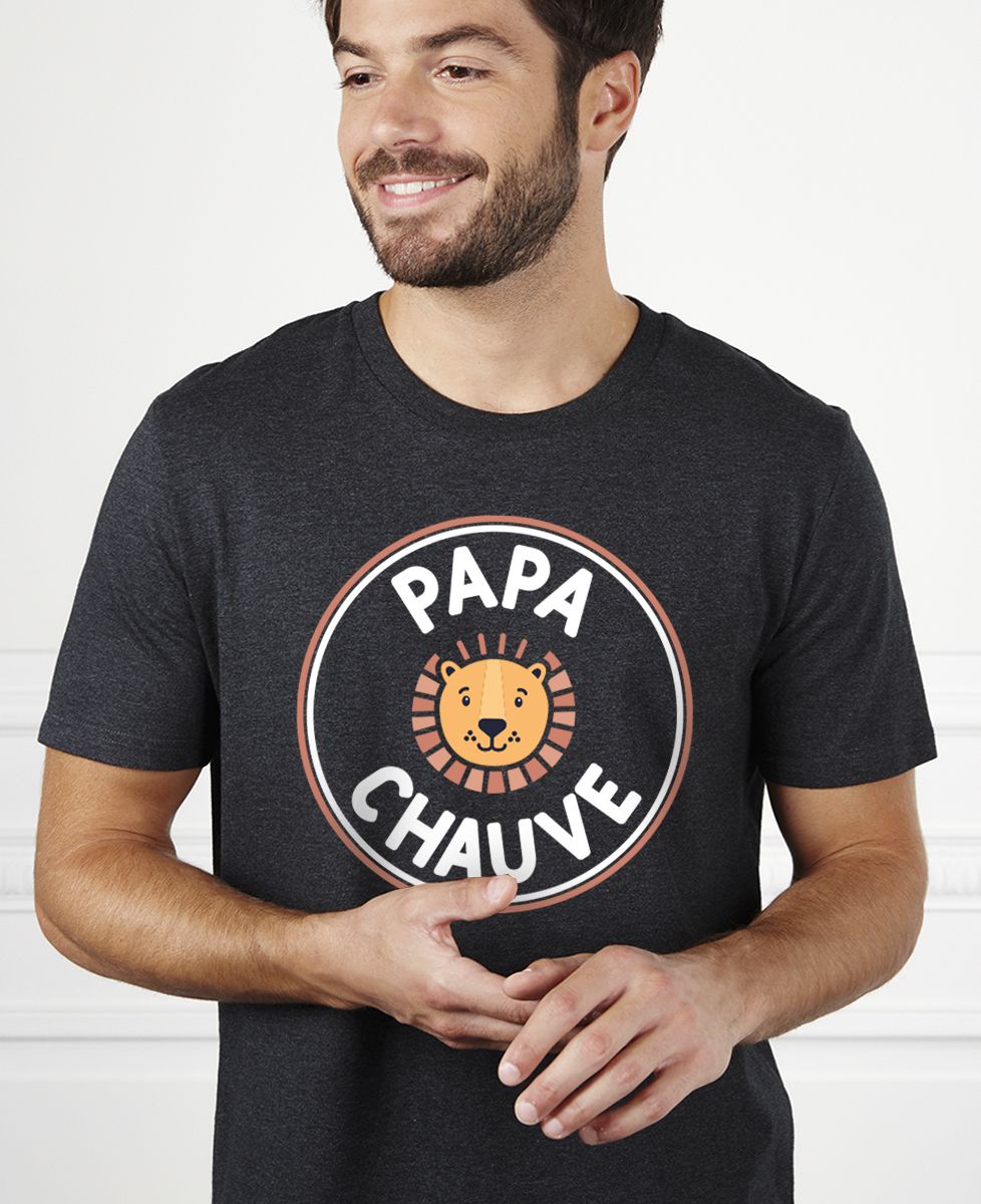 T-shirt Papa chauve | Monsieur TSHIRT