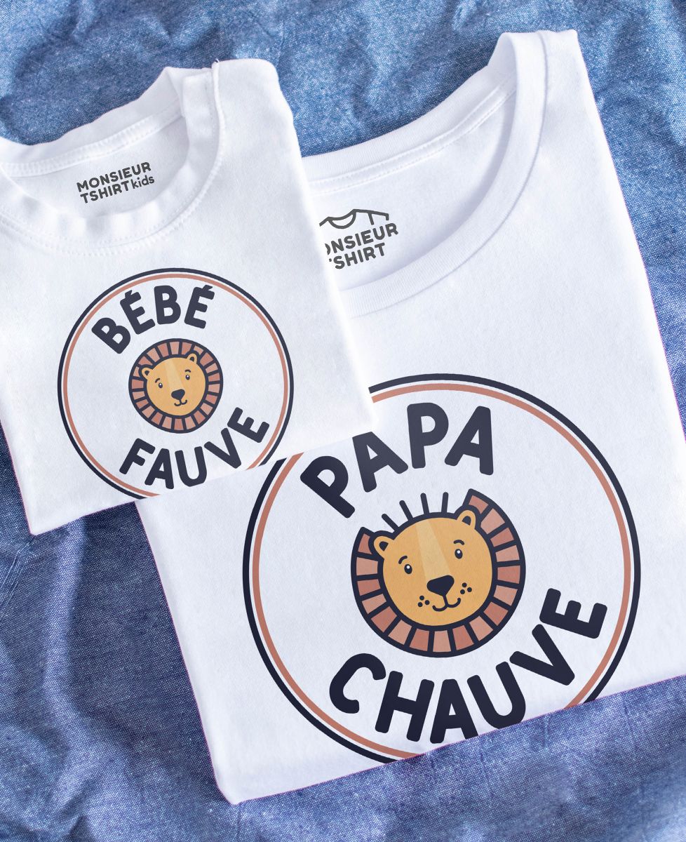 T-shirt Papa chauve | Monsieur TSHIRT