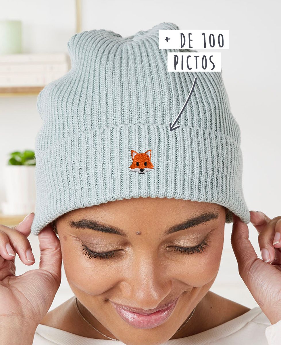 Cappello Picto ricamato personalizzato | Monsieur TSHIRT