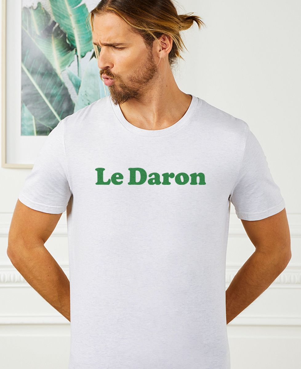 Tshirt homme Le Daron (effet velours) | Monsieur TSHIRT