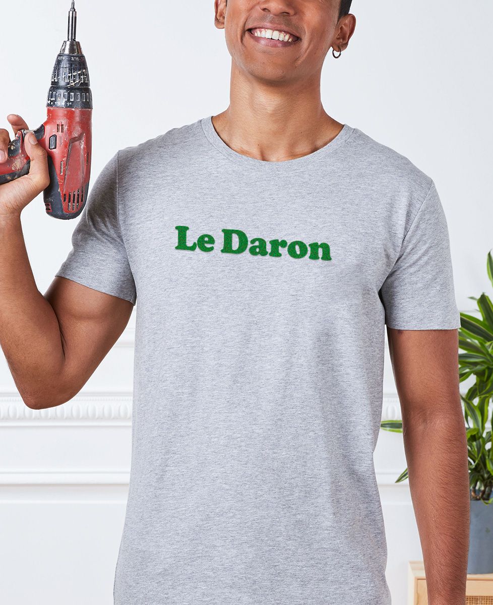Tshirt homme Le Daron (effet velours) | Monsieur TSHIRT
