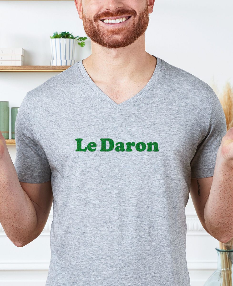Tshirt homme Le Daron (effet velours) | Monsieur TSHIRT