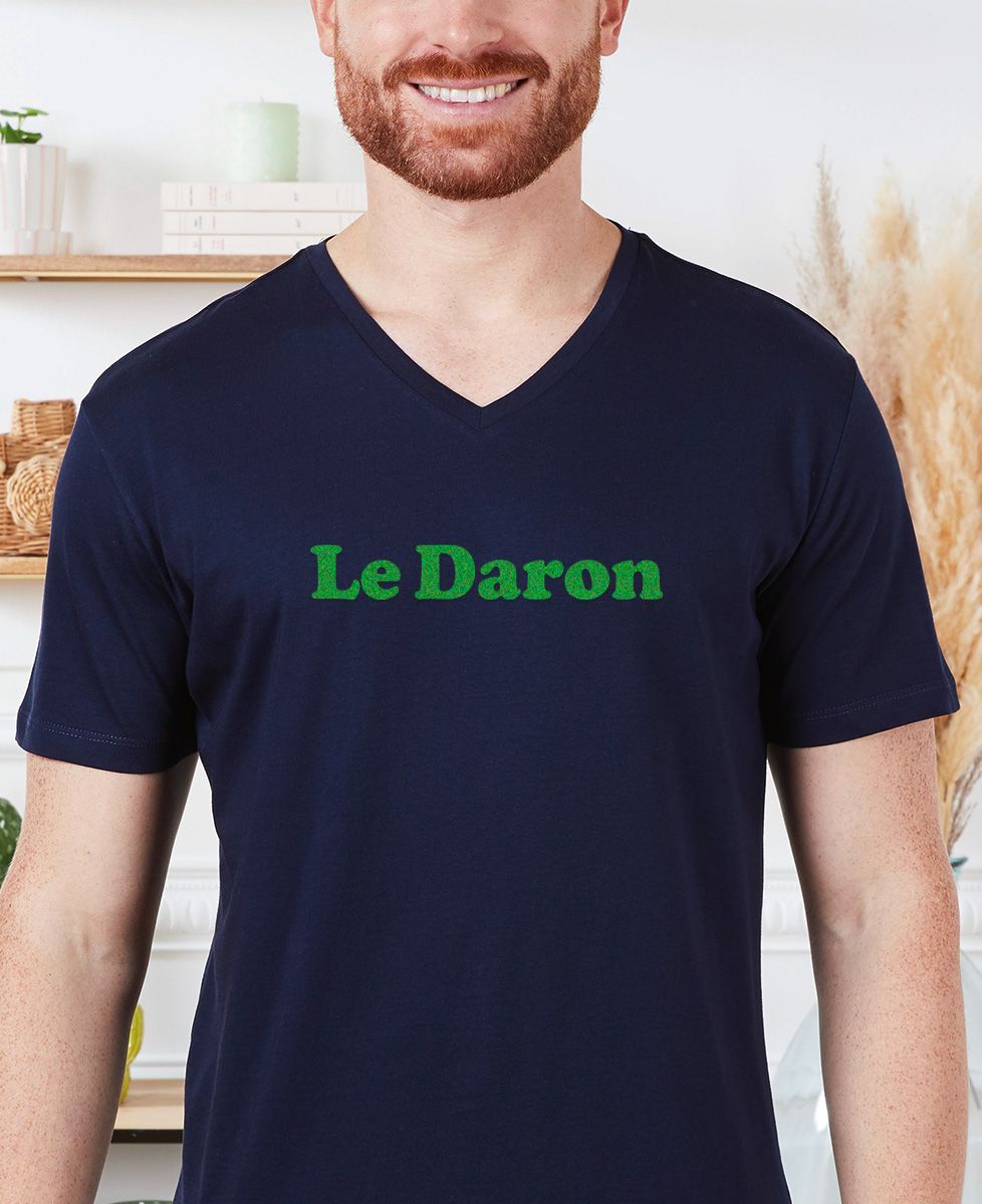 Tshirt homme Le Daron (effet velours) | Monsieur TSHIRT