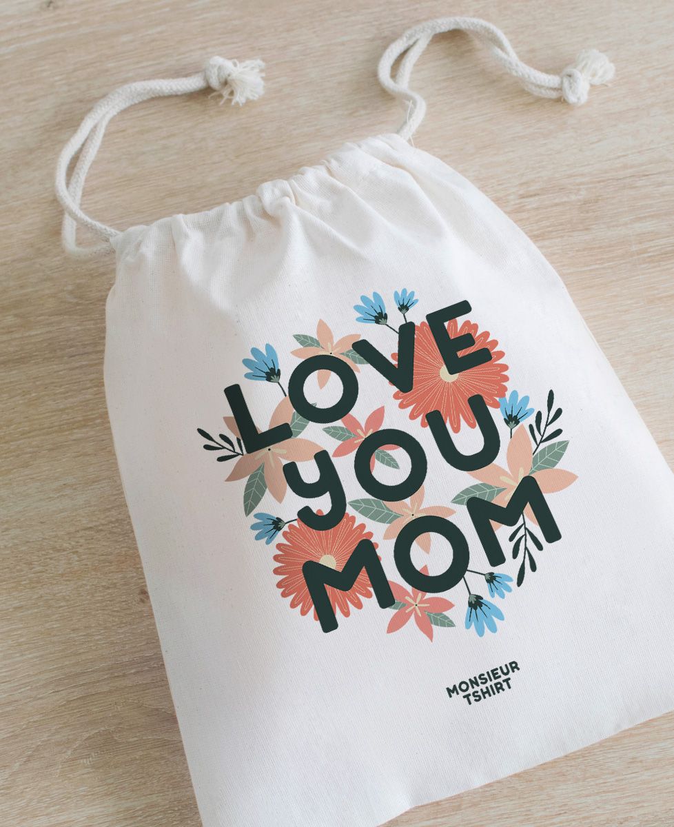 Packaging Love you mom | Monsieur TSHIRT