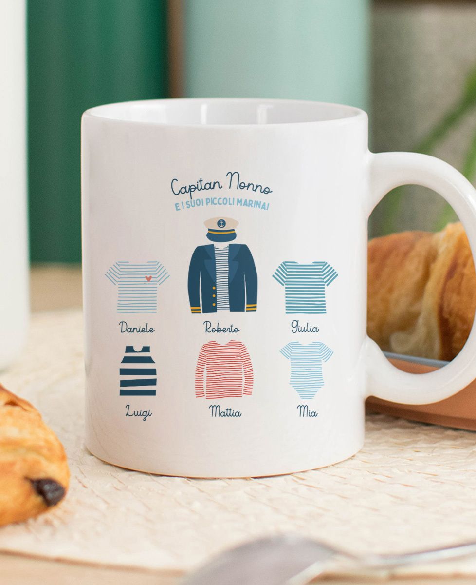 Mok Kapitein Papy en zijn kleine matrozen | Monsieur TSHIRT