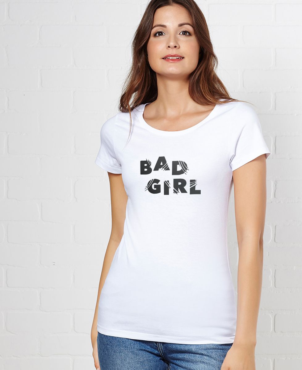 T-shirt Bad Girl | Madame TSHIRT x Monument | Mode Femme