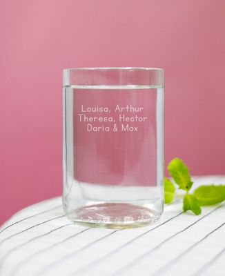 Customized water glasses | Monsieur TSHIRT