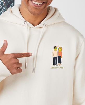 Personalized cartoon couple