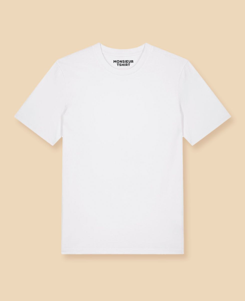 Camiseta hombre Amour de prénom multicolore brodé | Monsieur TSHIRT