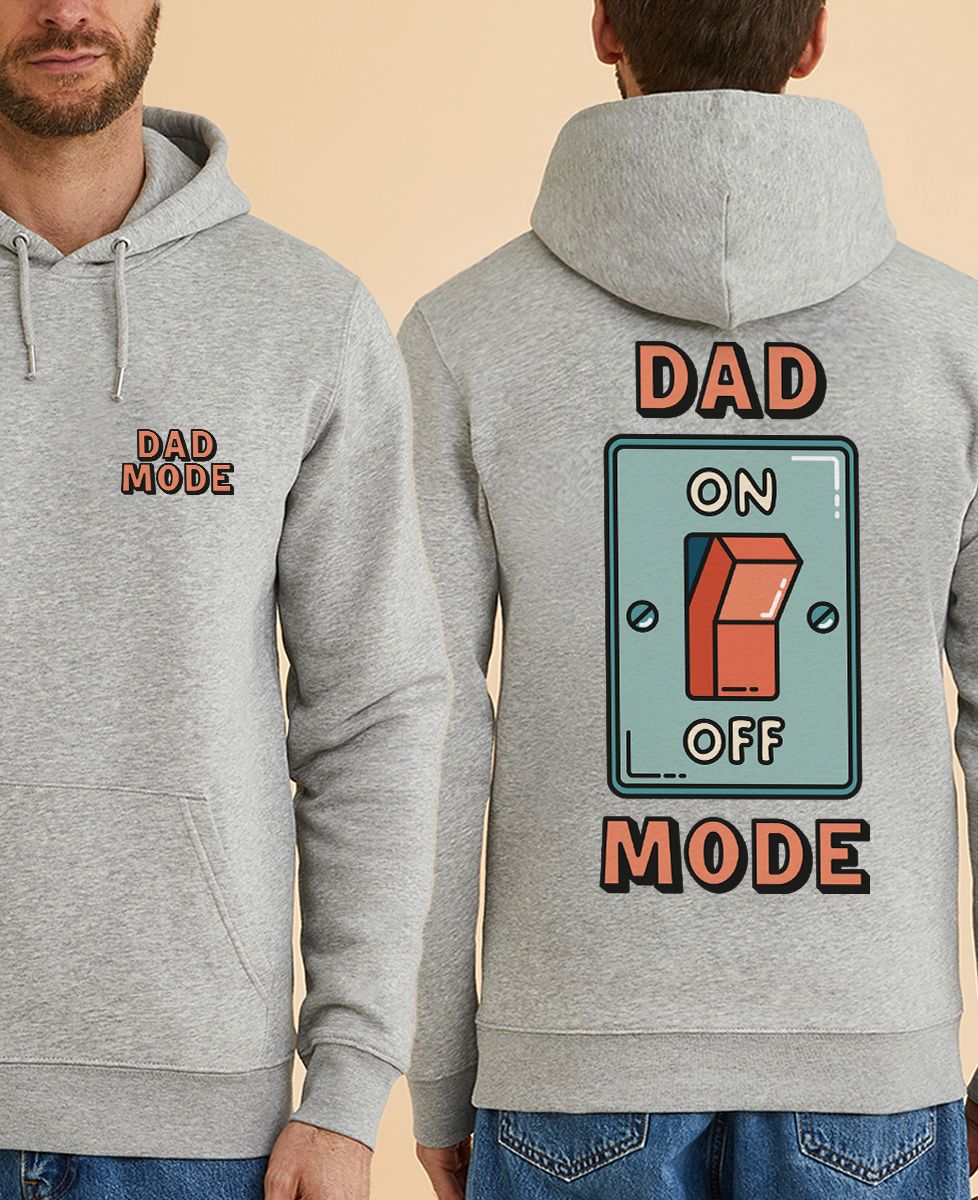 Hoodie pour homme Dad mode On / Off | Monsieur TSHIRT