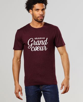 T-shirt Homme Râleur au grand coeur | Monsieur TSHIRT