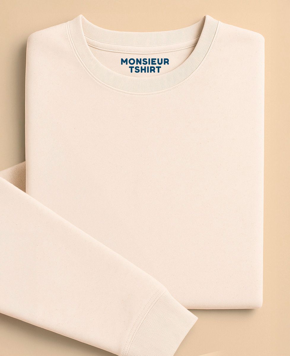 Sweatshirt Boy dad et prénoms sur la manche | Monsieur TSHIRT