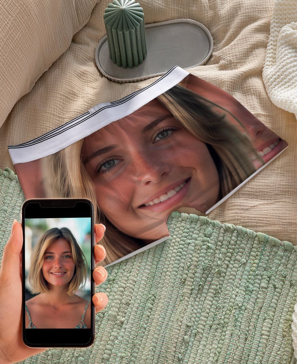 Boxer Photo Visage Géant Personnalisé | Monsieur Tshirt