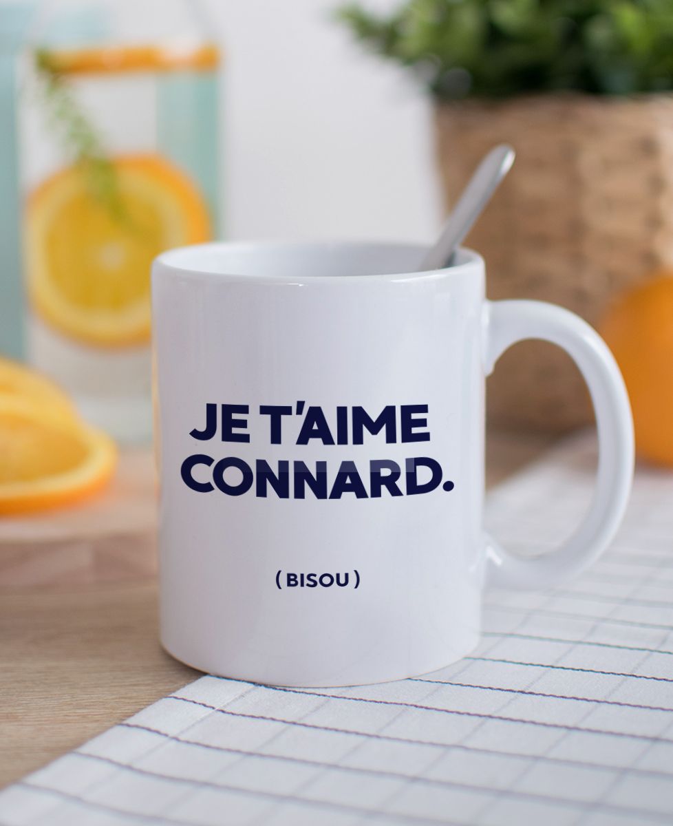 Mug Je t'aime connard | Monsieur TSHIRT | Accessoires Homme