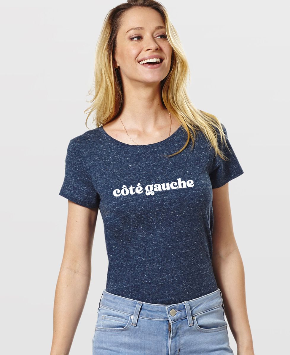 T-shirt femme Côté gauche I Madame TSHIRT